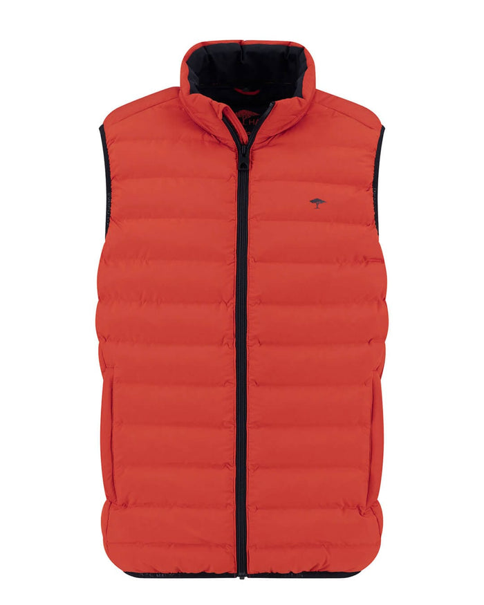 Kamizelka Fynch-Hatton Red Basic Light Weight Vest Grs F369